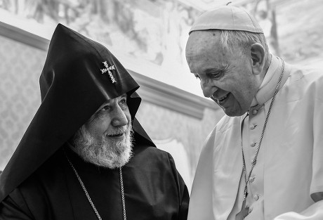 Pope Francis Karekin Ii Editorial Stock Photo - Stock Image | Shutterstock