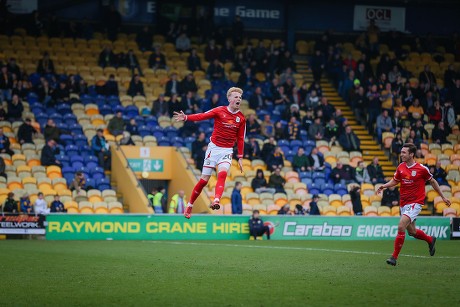 Crewe Alexandras Charlie Kirk Celebrates After Editorial Stock Photo ...
