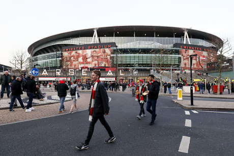 Fans Seen Outside Stadium Before Kick Editorial Stock Photo - Stock ...