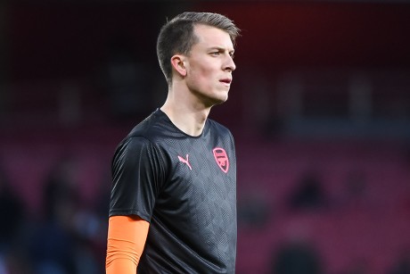 Arsenal Goalkeeper Matt Macey 54 Warms Editorial Stock Photo - Stock ...