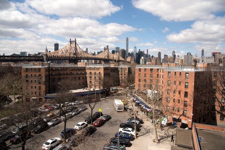 Queensbridge Largest Public Housing Development North Editorial Stock ...