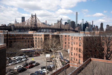 Queensbridge Largest Public Housing Development North Editorial Stock ...