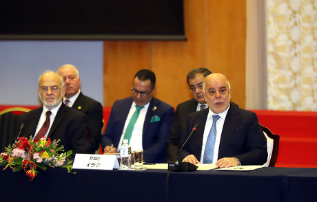 Iraqi Prime Minister Haider Alabadi L Editorial Stock Photo - Stock ...