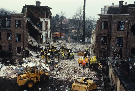 Gas Explosion Putney London England Britain Editorial Stock Photo ...