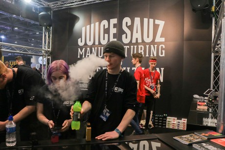 Vape Jam Convention, Excel Centre London, UK - 06 Apr 2018 Stock ...