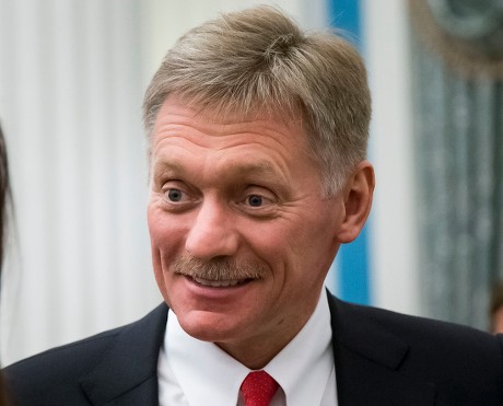 Kremlin Spokesman Dmitry Peskov Smiles After Editorial Stock Photo ...