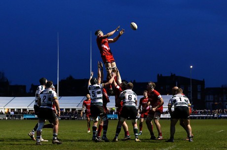 Ed Holmes Bristol Rugby Catches Ball Editorial Stock Photo - Stock ...