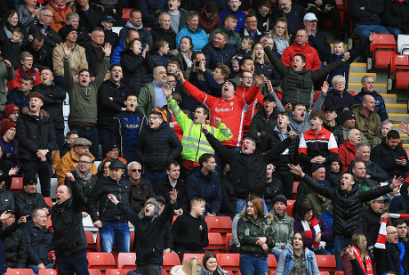 Barnsley Fans Sing Their Team Editorial Stock Photo - Stock Image ...