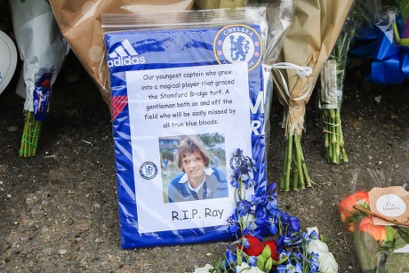 Floral Tributes Messages Sympathy Football Fans Editorial Stock Photo ...