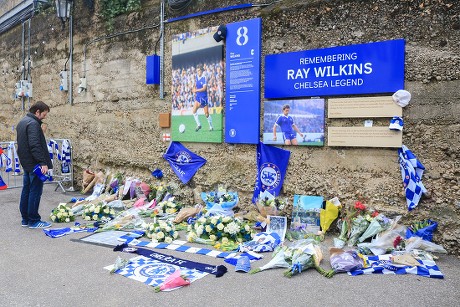 Floral Tributes Messages Sympathy Football Fans Editorial Stock Photo ...