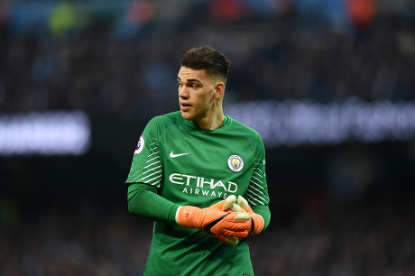 Goalkeeper Ederson Moraes Manchester City Caption Editorial Stock Photo ...