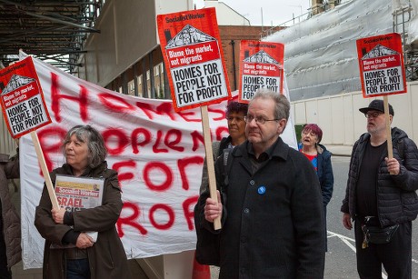 Protesters Homes Allaxe Act Editorial Stock Photo - Stock Image ...