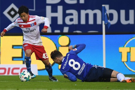 Hamburgs Tatsuya Ito L Action Against Editorial Stock Photo - Stock ...