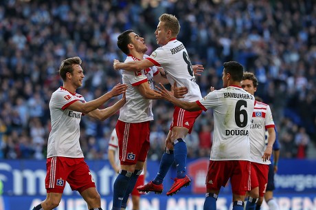 Football: Germany, 1. Bundesliga, Hamburg - 07 Apr 2018 Stock Pictures ...