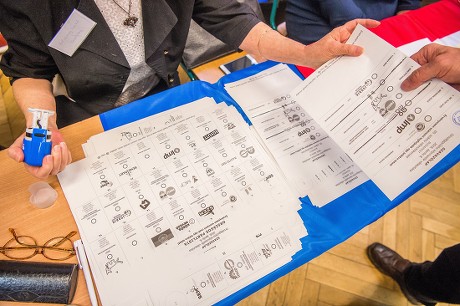 Ballot Paper During General Elections Polling Editorial Stock Photo ...