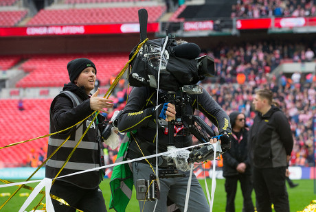 Tv Camera Wrapped Streamers Editorial Stock Photo - Stock Image ...