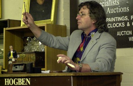 Michael Hogben Gavel Ready His Auction Editorial Stock Photo - Stock ...