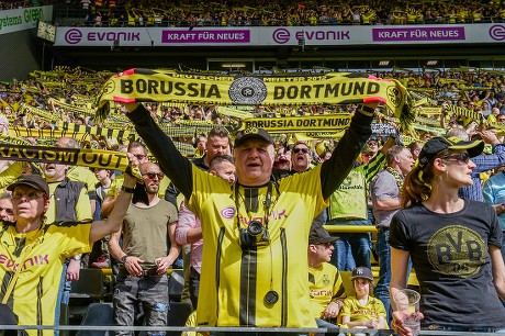 Borussia Dortmund Fans Editorial Stock Photo - Stock Image | Shutterstock
