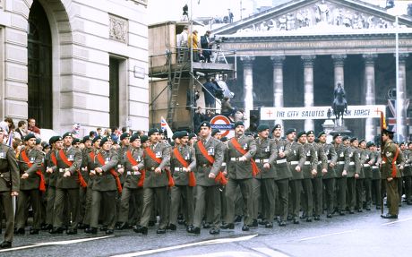 Falklands War Victory Parade Editorial Stock Photo - Stock Image ...