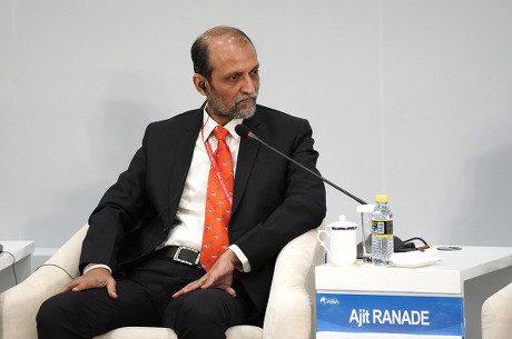 Ajit Ranade Senior President Chief Economist Editorial Stock Photo ...