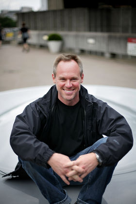 Artist Peter Newman Sitting On His Editorial Stock Photo - Stock Image ...