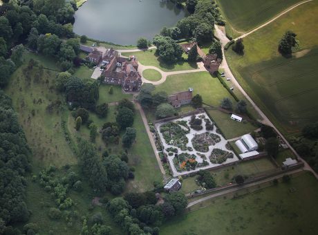 Lullingstone Castle Earth Gardens Eynsford Kent Editorial Stock Photo ...