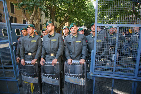 Italian Guardia Di Finanza Officers Editorial Stock Photo - Stock Image ...