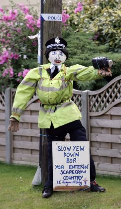 Scarecrow Police Car Editorial Stock Photo - Stock Image | Shutterstock