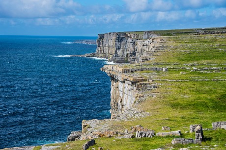 Rocky Cliffs Arainn Aran Islands Ireland Editorial Stock Photo - Stock ...