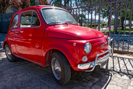 Red Fiat Nuova 500 L Cinquecento Editorial Stock Photo - Stock Image ...