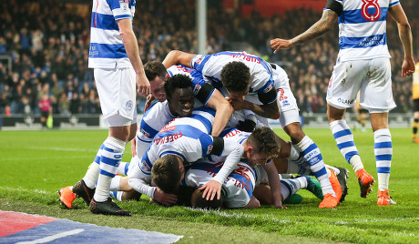 Qpr Celebrate Jake Bidwells Goal Editorial Stock Photo - Stock Image ...