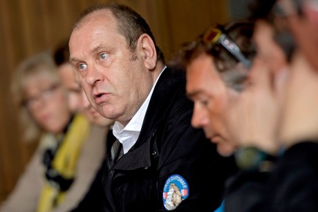 Dominic Lehner Prosecutor Oberwallis Speaks Media Editorial Stock Photo ...