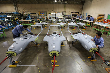 Korean Air Engineers Assemble Kusft Unmanned Editorial Stock Photo ...