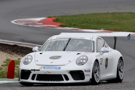 Jeanbaptiste Simmenauer Fra Lechner Racing Porsche Editorial Stock ...