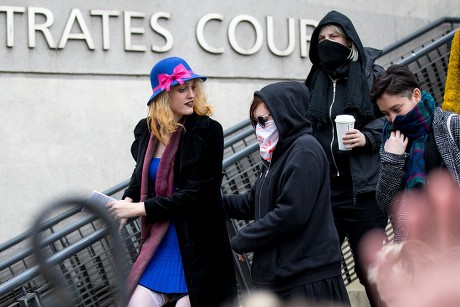Transgender Activist Tara Wolf Leaves Hendon Editorial Stock Photo ...