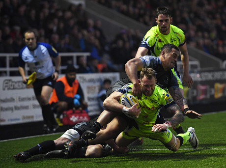 Sam Lockwood Newcastle Falcons Josh Strauss Editorial Stock Photo ...