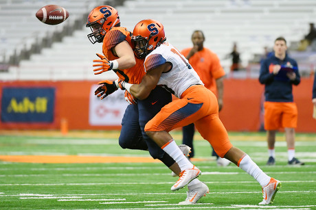 NCAA Football Syracuse Spring Game, Syracuse, USA - 13 Apr 2018 Stock ...