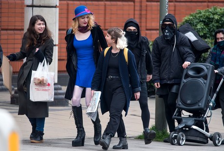 Transgender Activist Tara Wolf Joined By Editorial Stock Photo - Stock ...
