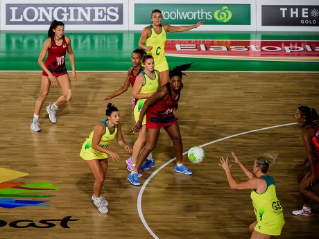 England Australia Netball Teams Action Final Editorial Stock Photo ...
