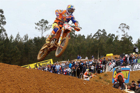 Motocross MXGP Grand Prix, Agueda, Portugal - 15 Apr 2018 Stock ...