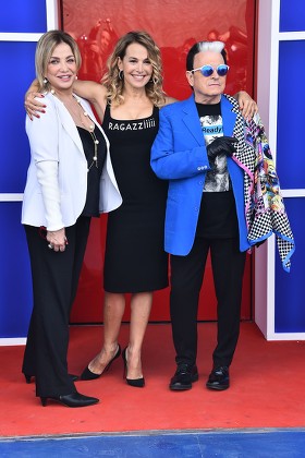 Simona Izzo Barbara Durso Cristiano Malgioglio Editorial Stock Photo ...