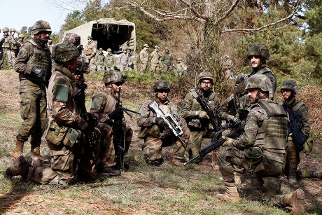 Fight Woods Forest Fiwaf Soldiers Participate Editorial Stock Photo ...