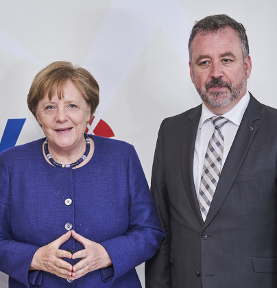 Angela Merkel Dr Bernd Fabritius Editorial Stock Photo - Stock Image ...