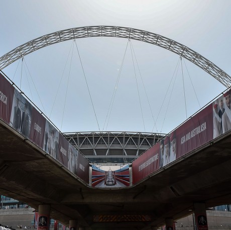 Wembley Stadium Arch Editorial Stock Photo - Stock Image | Shutterstock