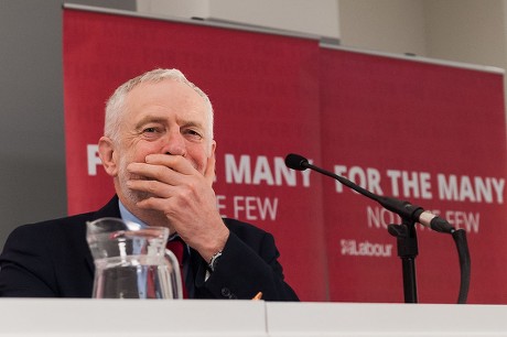 Leader Labour Party Jeremy Corbyn Launches Editorial Stock Photo ...