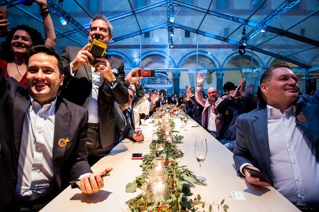 Chef Massimo Bottura Wife Lara Gilmore Editorial Stock Photo - Stock ...