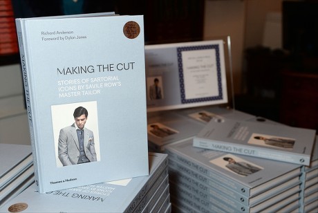 Richard Anderson 'Making The Cut' book launch, London, UK - 19 Apr 2018 ...