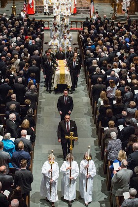Pall Bearers Carry Casket Former First Editorial Stock Photo - Stock ...