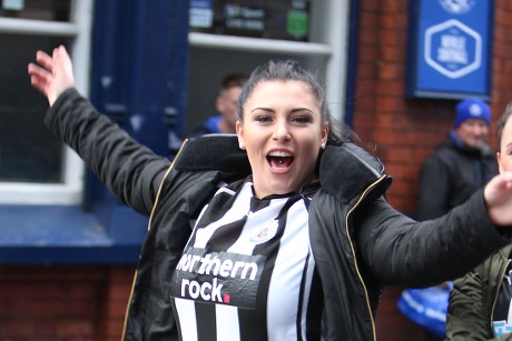 Geordie Fans During Premier League Match Editorial Stock Photo - Stock ...