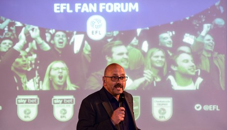 __COUNT__ imágenes de EFL Fan Forum, Sway Bar, London, UK - 23 Apr 2018 - Imágenes de stock ...